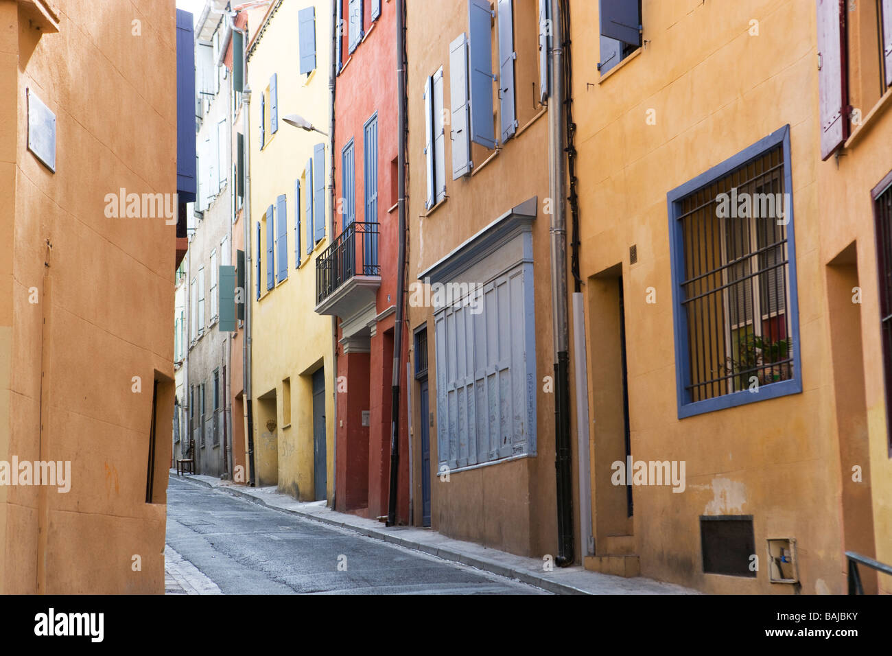 Street in Perpignan France Stock Photo - Alamy