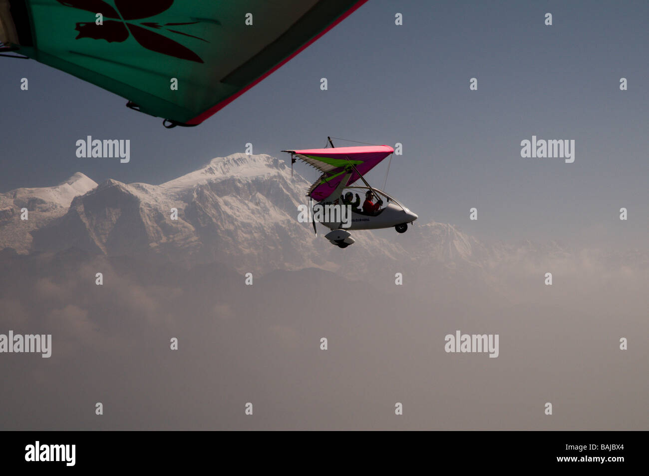 Flight over the himalayas hi-res stock photography and images - Alamy
