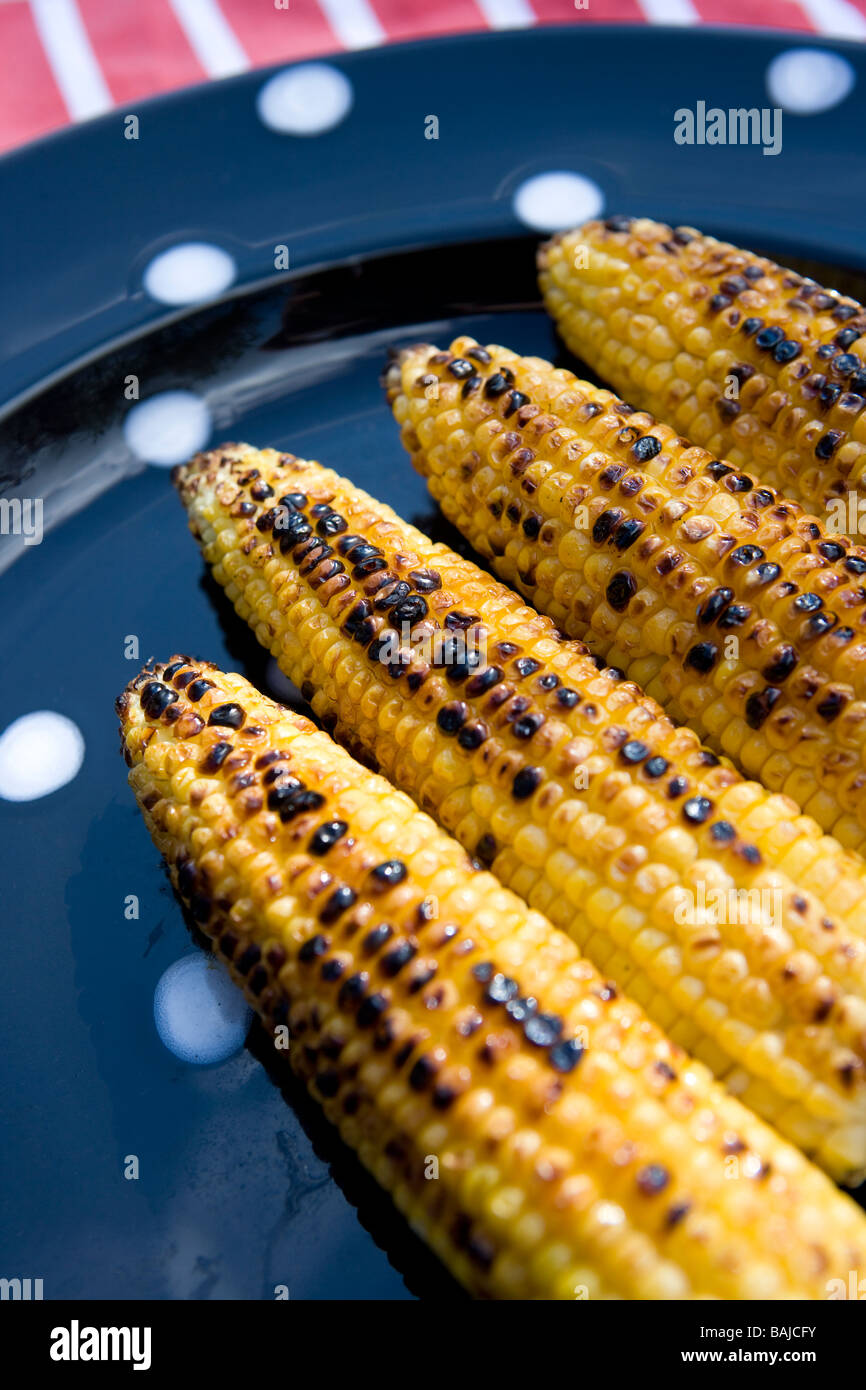 Barbecued sweetcorn hi-res stock photography and images - Alamy