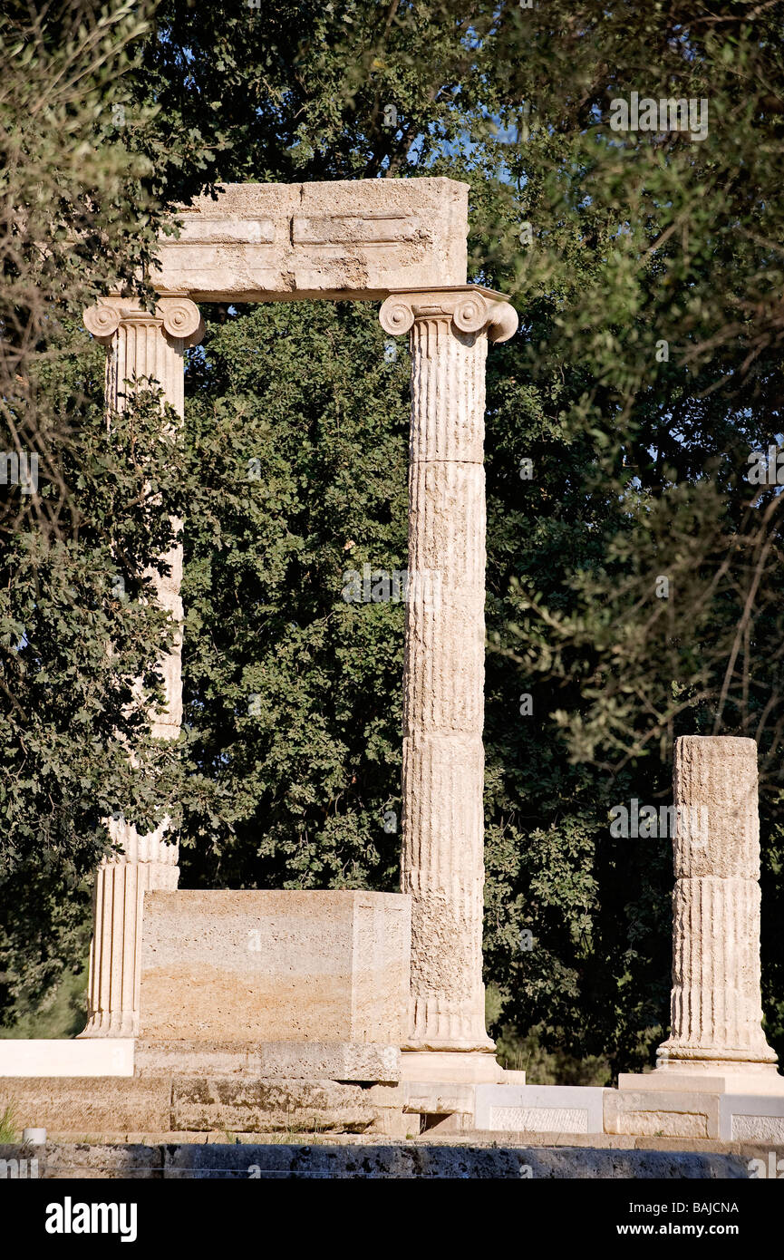 Greece, Peloponnese region, Olympia (Olympia), lsited as World Heritage ...
