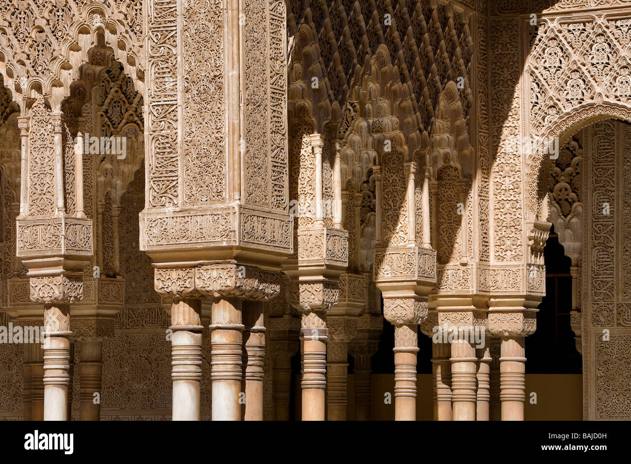 Spain, Andalucia, Granada, the Alhambra Palace, classified as World ...