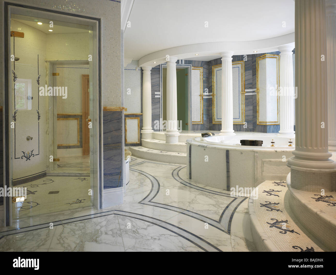 UPDOWN COURT, JOHN B. SCHOLZ, WINDLESHAM, UNITED KINGDOM Stock Photo ...