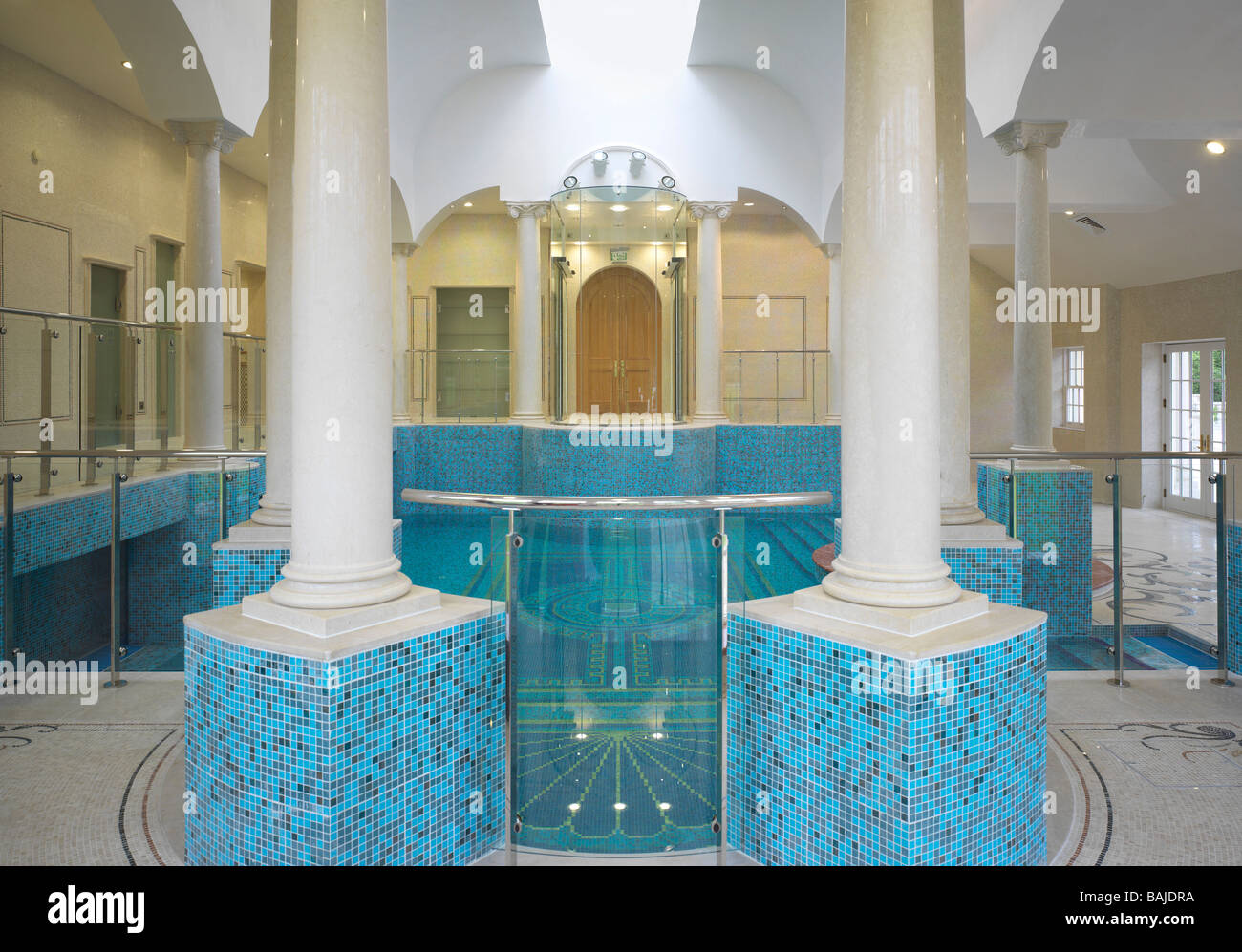 UPDOWN COURT, JOHN B. SCHOLZ, WINDLESHAM, UNITED KINGDOM Stock Photo ...