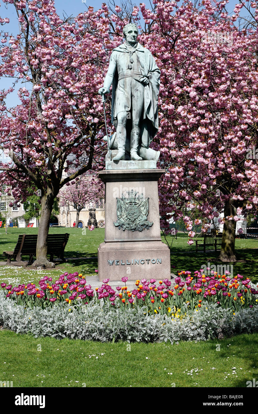 Duke of Wellington statue Norwich Norfolk England Stock Photo - Alamy