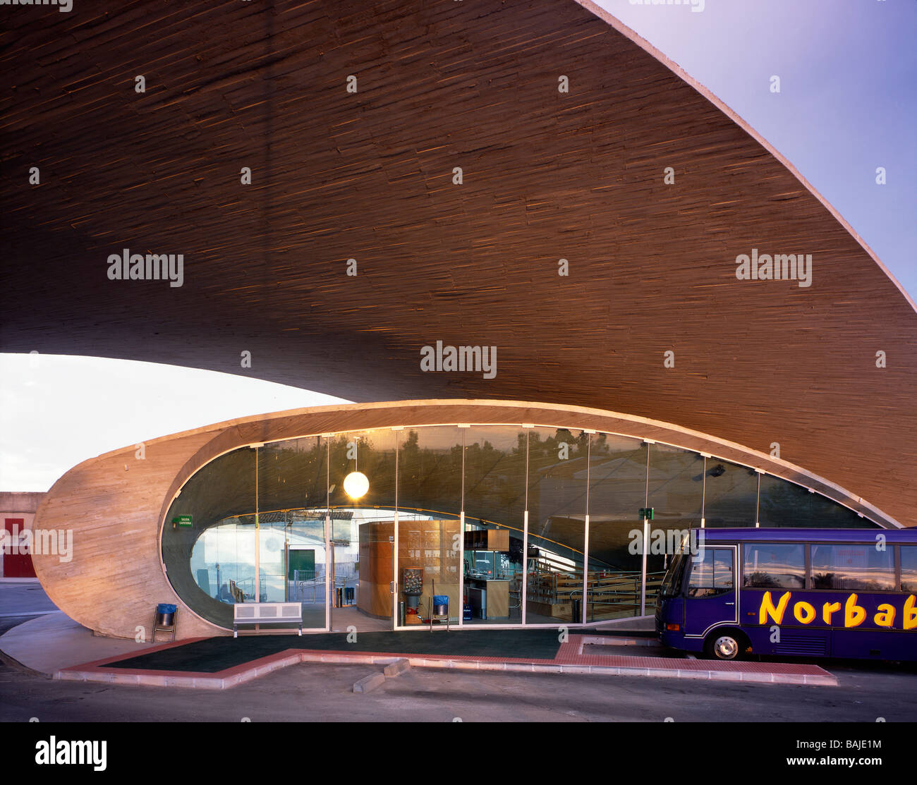 Local Bus Station, Caceres-Extremadura, Spain, Justo Garcia Rubio ...