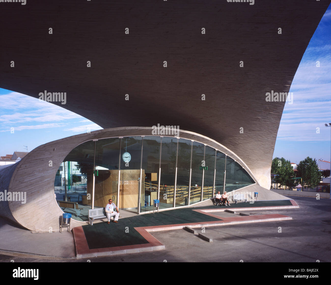 Local Bus Station, Caceres-Extremadura, Spain, Justo Garcia Rubio ...