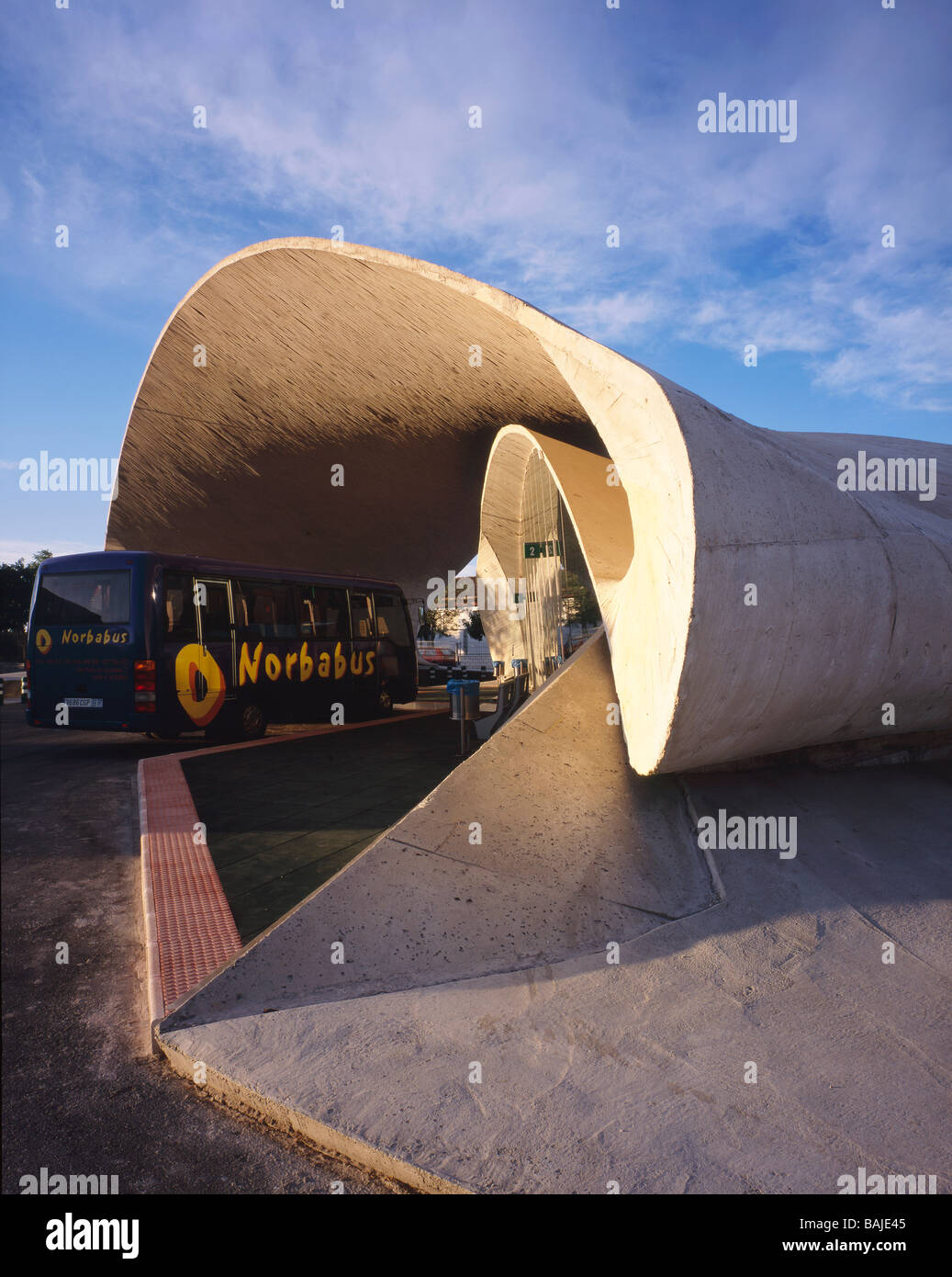 Local Bus Station, Caceres-Extremadura, Spain, Justo Garcia Rubio ...