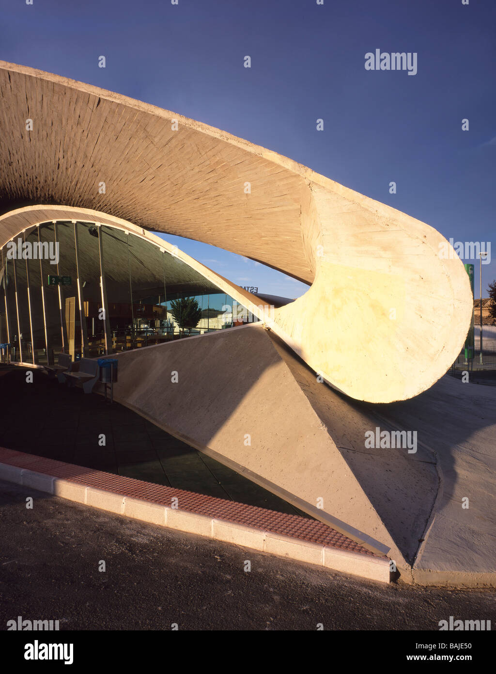 Local Bus Station, Caceres-Extremadura, Spain, Justo Garcia Rubio ...