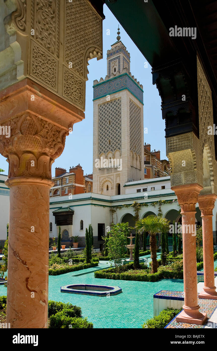 France, Paris, the Great Mosque of Paris Stock Photo - Alamy