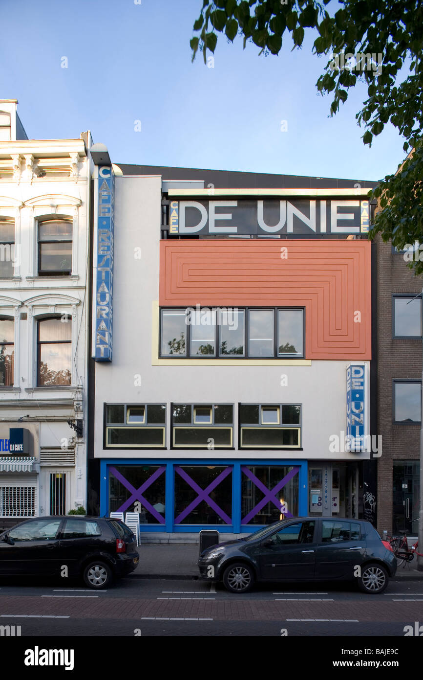 CAFE UNIE, JJP OUD, ROTTERDAM, NETHERLANDS Stock Photo - Alamy