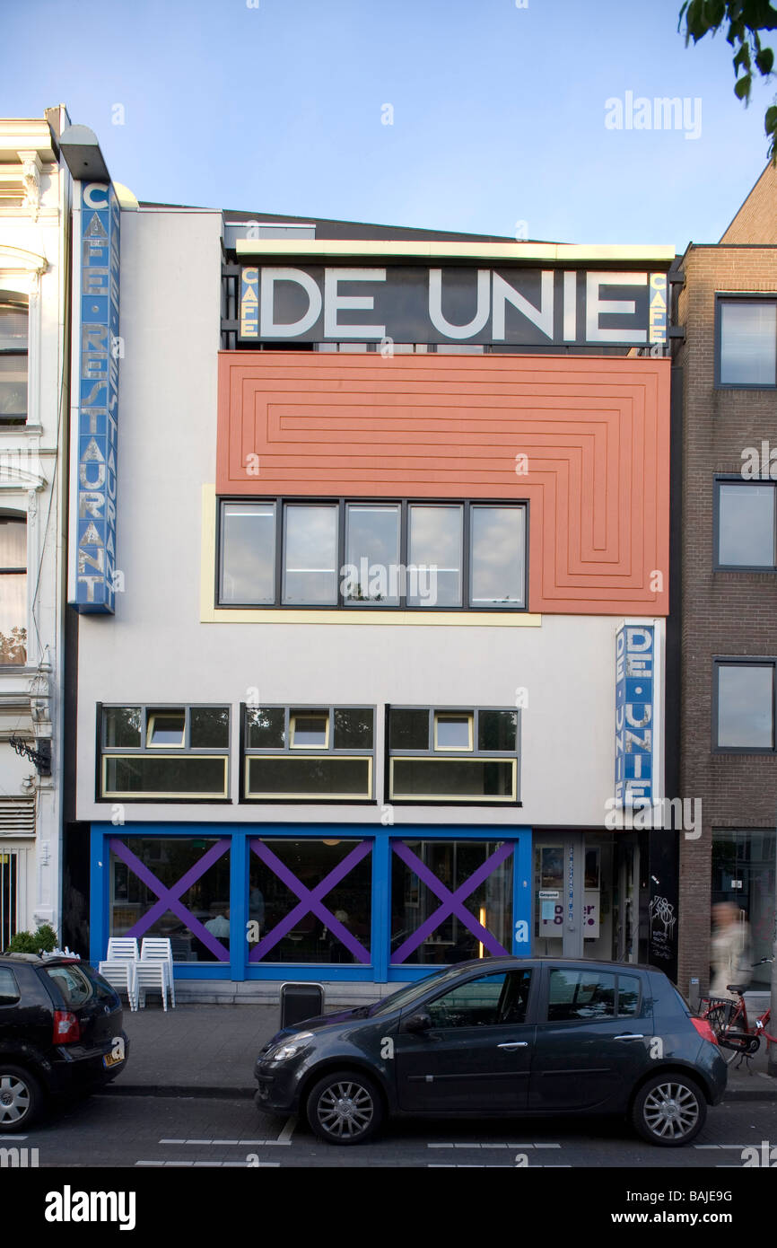 CAFE UNIE, JJP OUD, ROTTERDAM, NETHERLANDS Stock Photo - Alamy