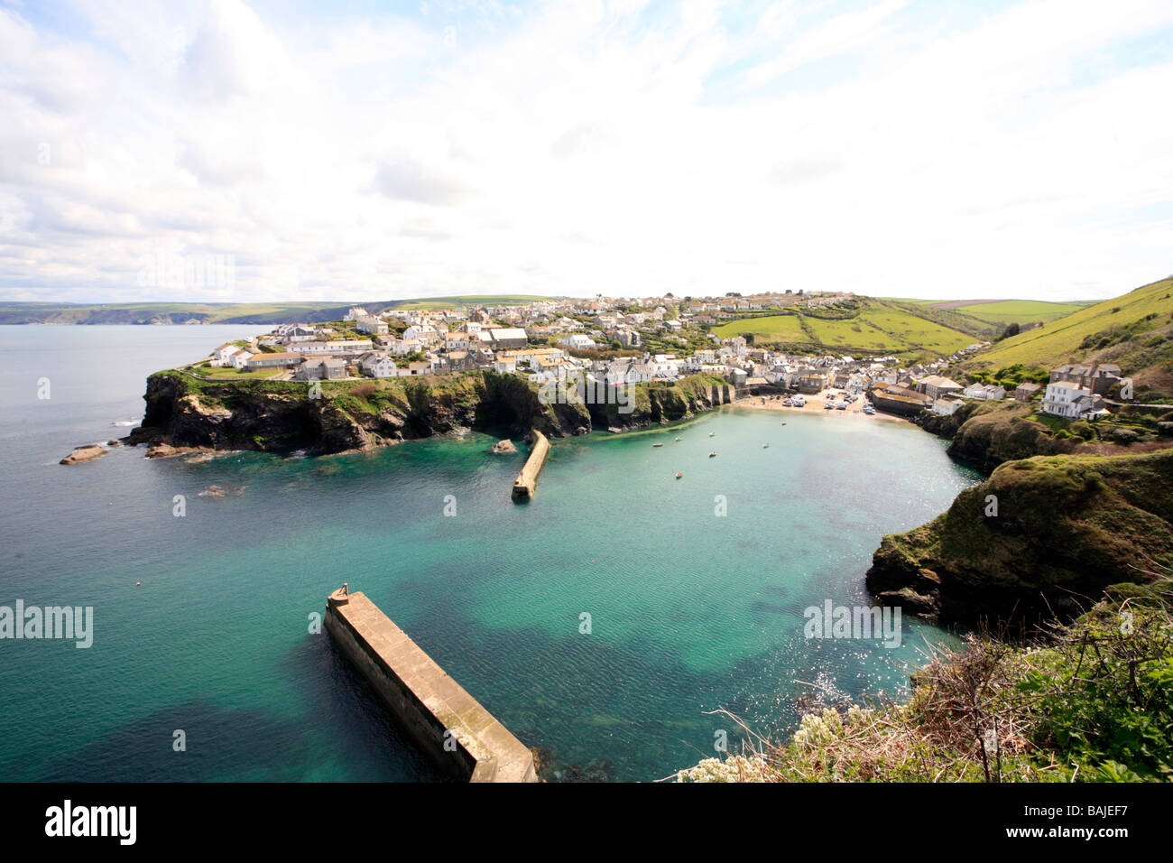 Port Isaac Cornwall England Stock Photo - Alamy