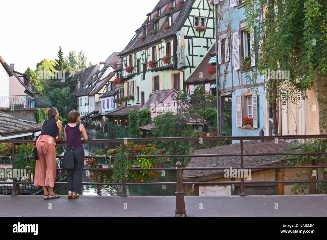 little venice 'petite venise' rue de turenne bridge colmar alsace ...