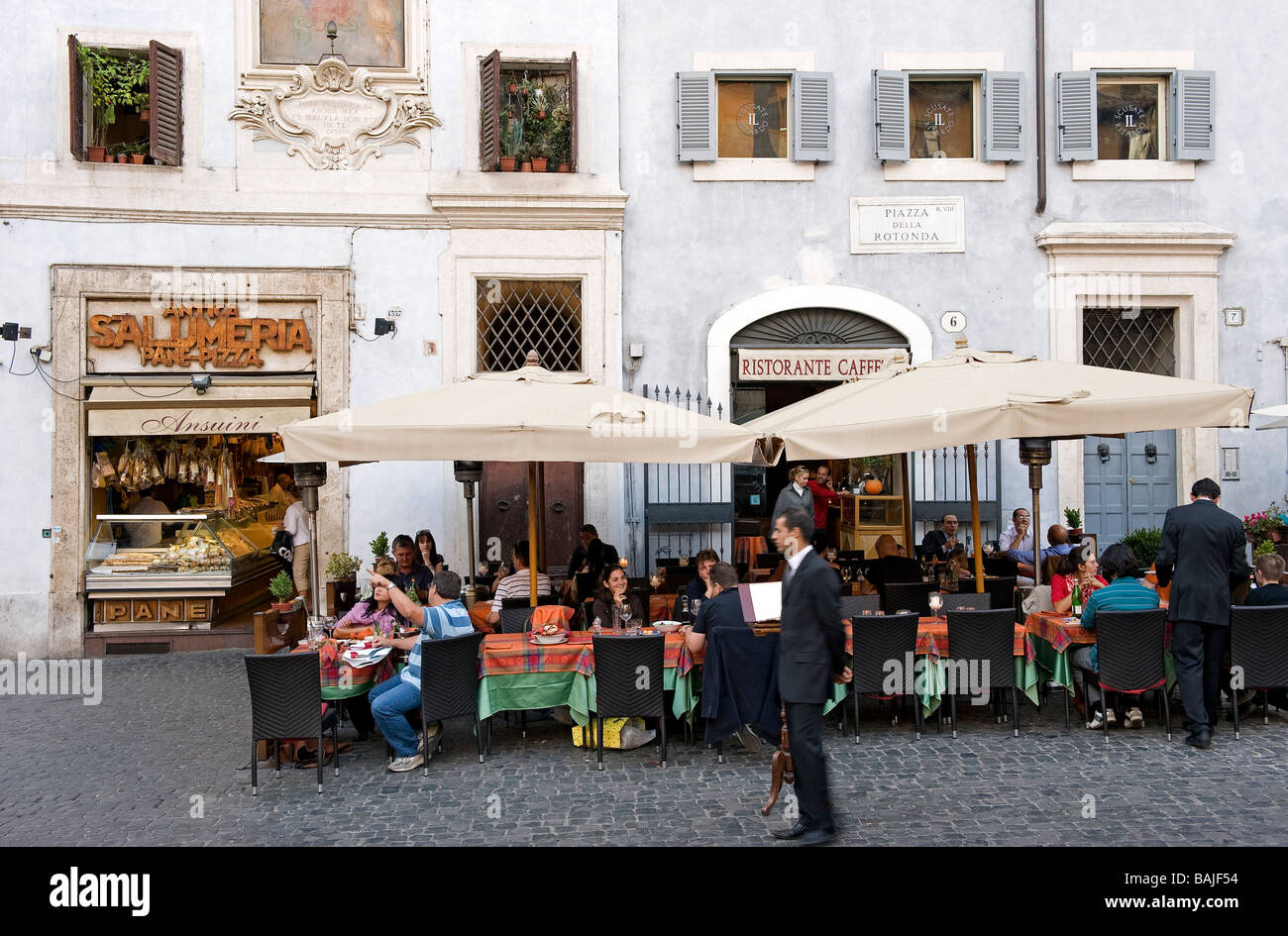 Italy, Lazio, Rome, historical centre listed as World Heritage by ...