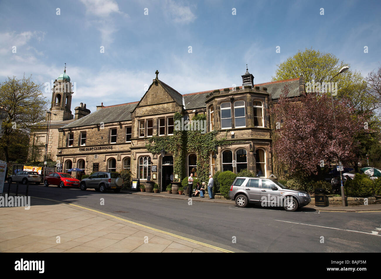 The Old Clubhouse in Buxton UK Stock Photo - Alamy