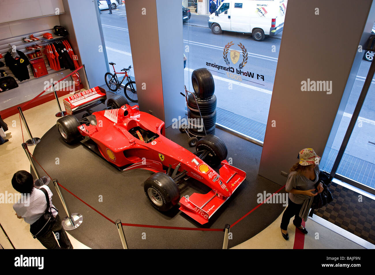 Ferrari store rome hi-res stock photography and images - Alamy