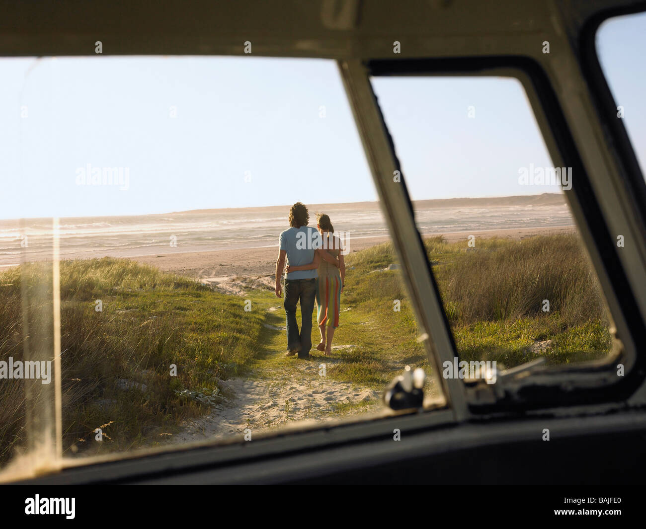 Camper van full of people hi-res stock photography and images - Alamy
