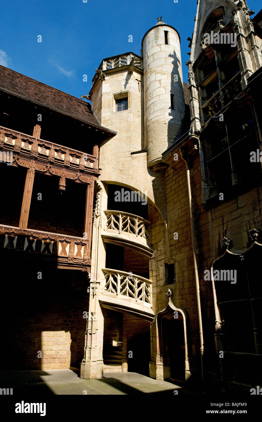 France, Cote d'Or, Dijon, Chamberlain Hotel, rue des Forges Forges ...