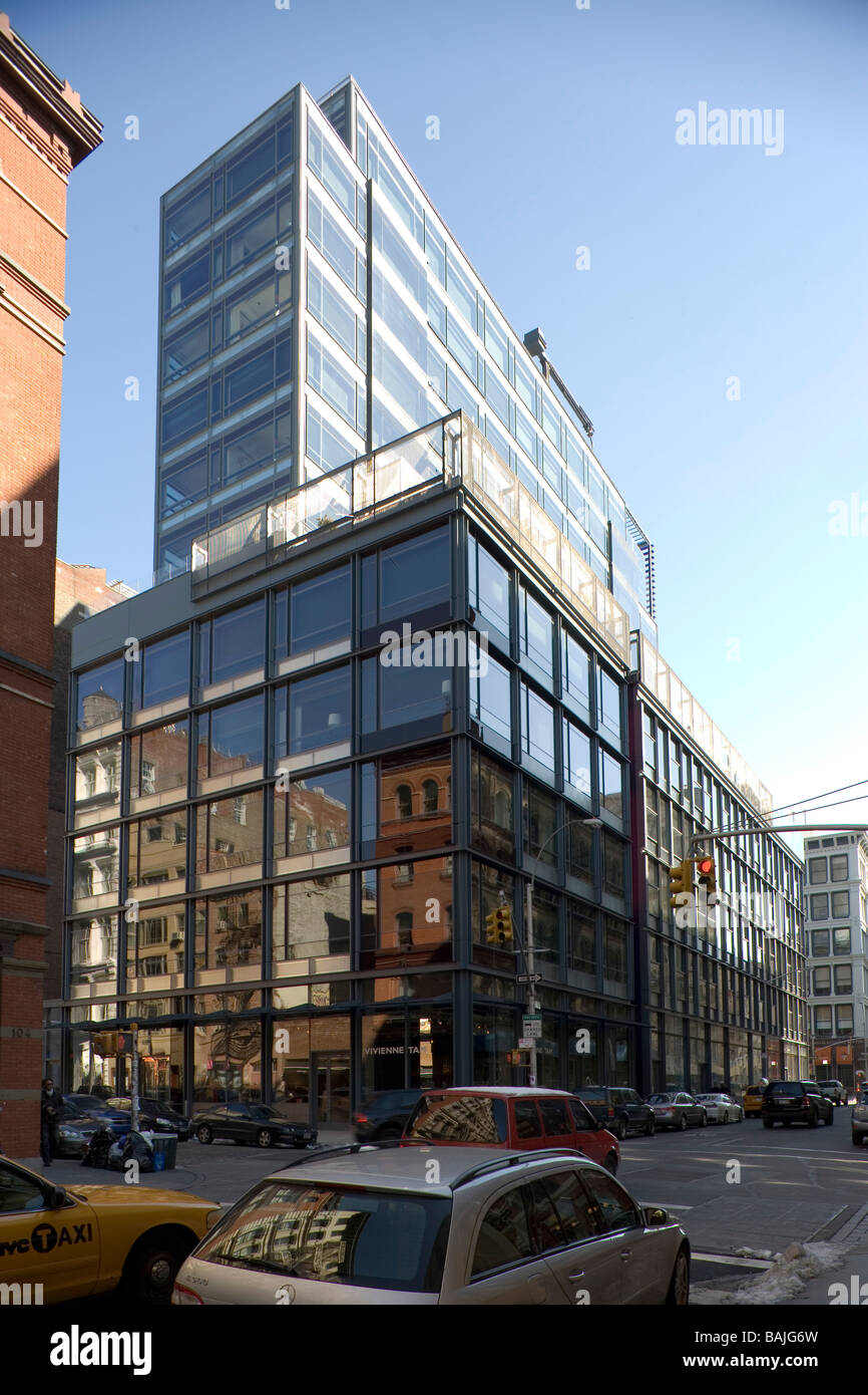 40 MERCER ST OFFICES, JEAN NOUVEL, NEW YORK, UNITED STATES Stock Photo ...