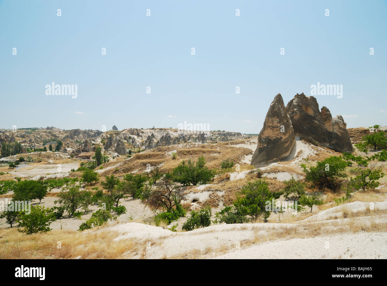 Landscape of Cappadocia Stock Photo - Alamy