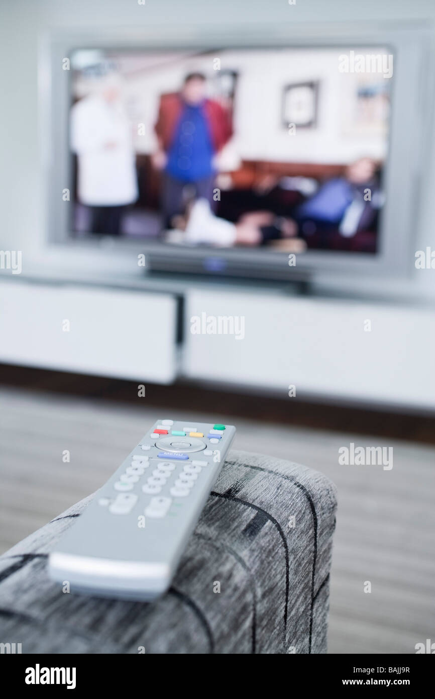 Living room tv set up hi-res stock photography and images - Alamy
