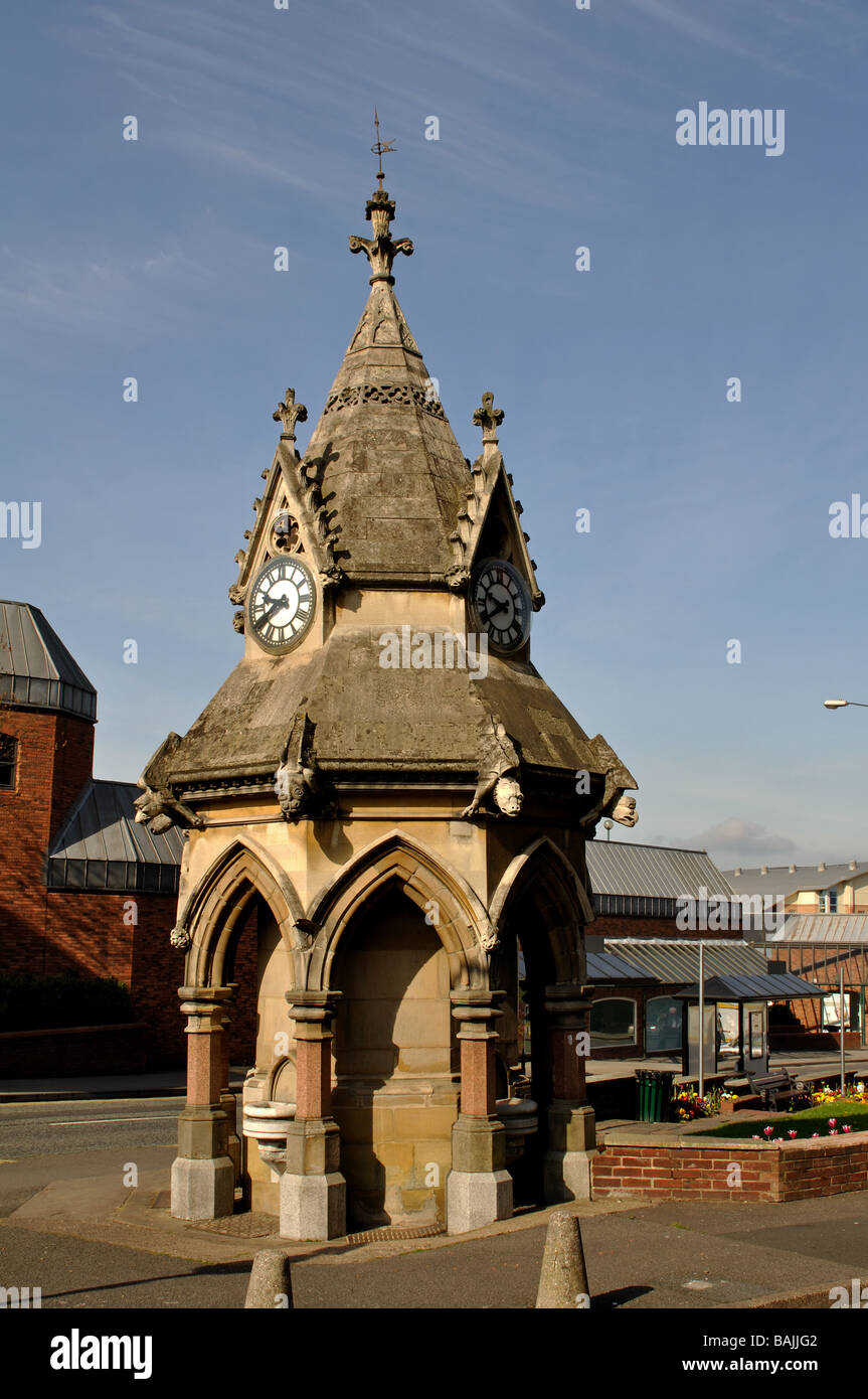 Brinton`s Clock Tower and Drinking Fountain, Kidderminster ...