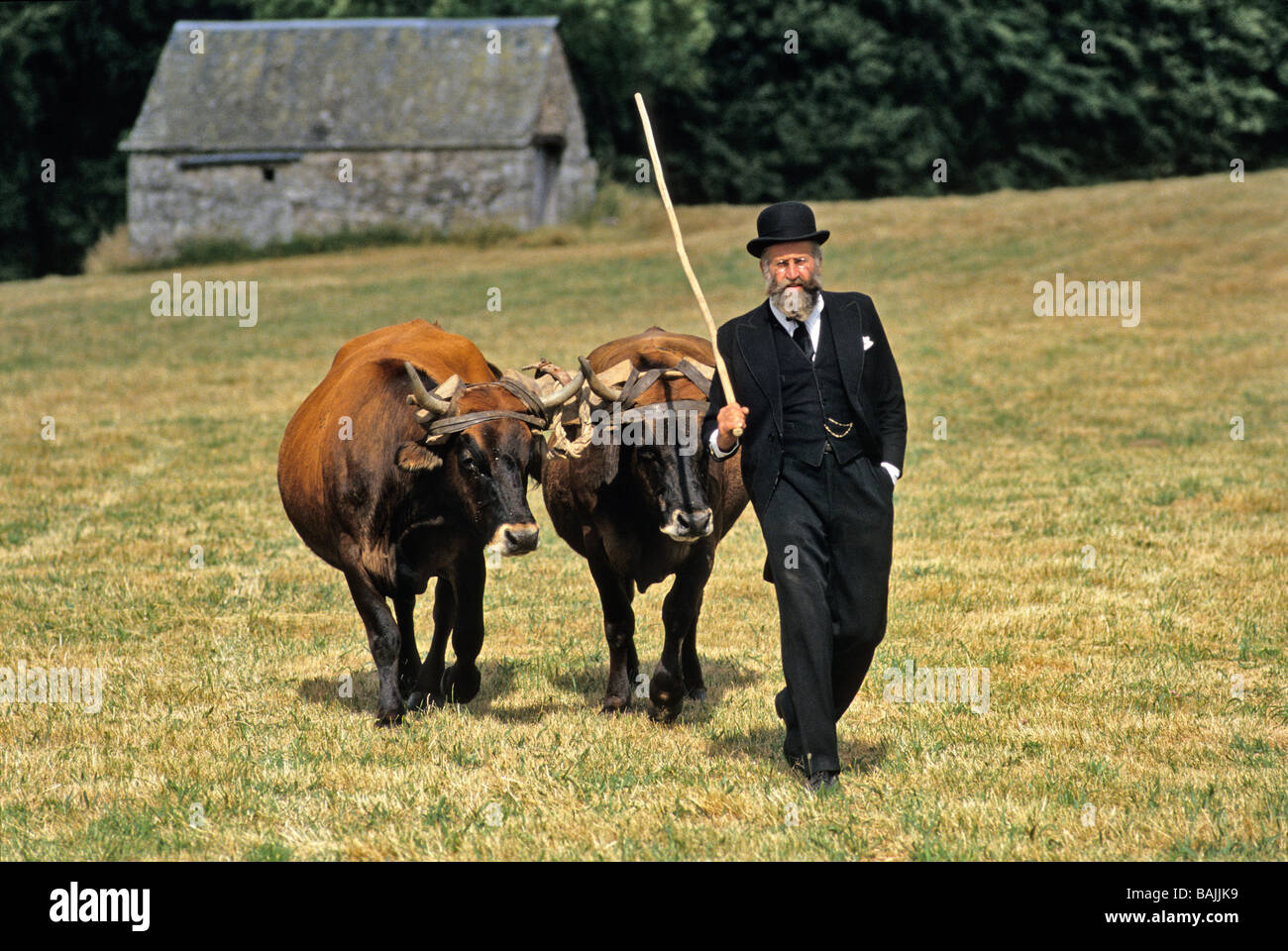 France, Aveyron, Soulages Bonneval, Raymond Capoulade, the creator of ...