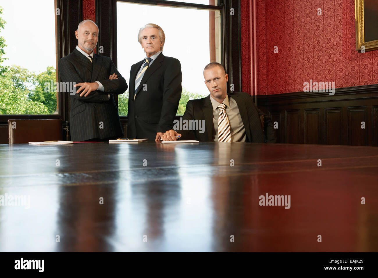 Men in Conference Room Stock Photo - Alamy