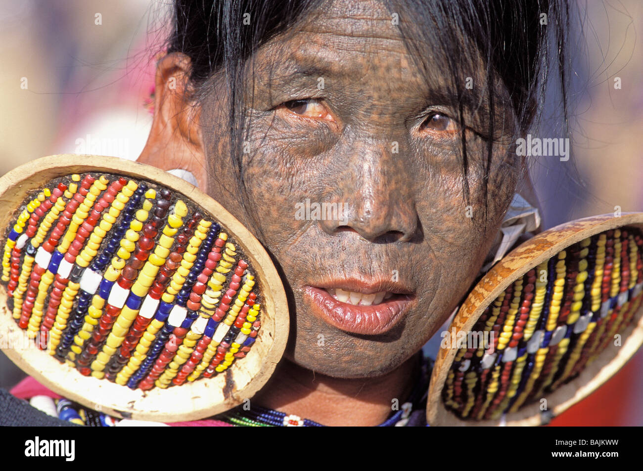 Myanmar burma chin state portrait hi-res stock photography and images ...