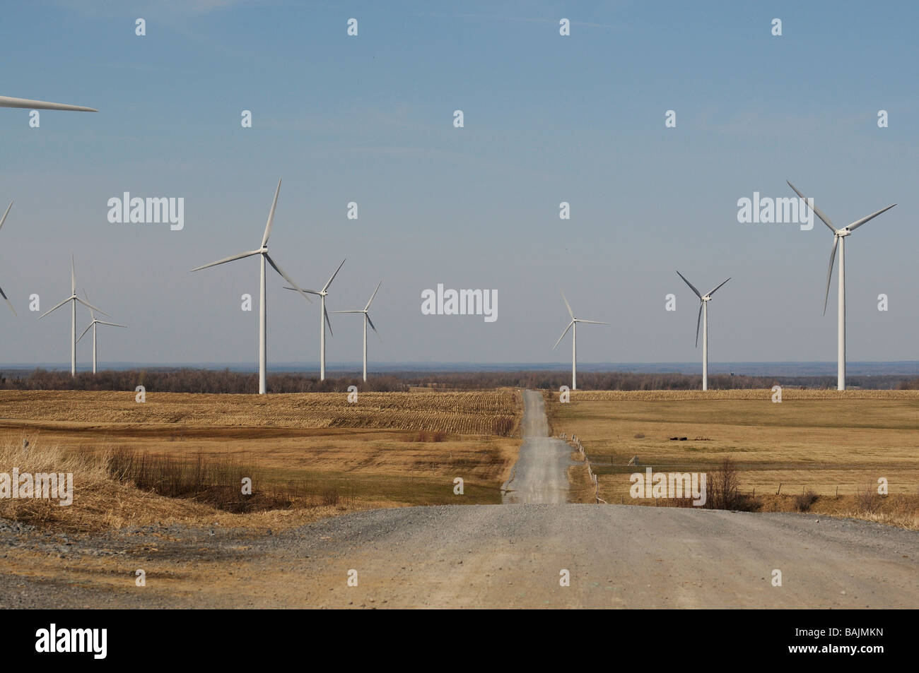 Road limited use highway wind mill hi-res stock photography and images ...
