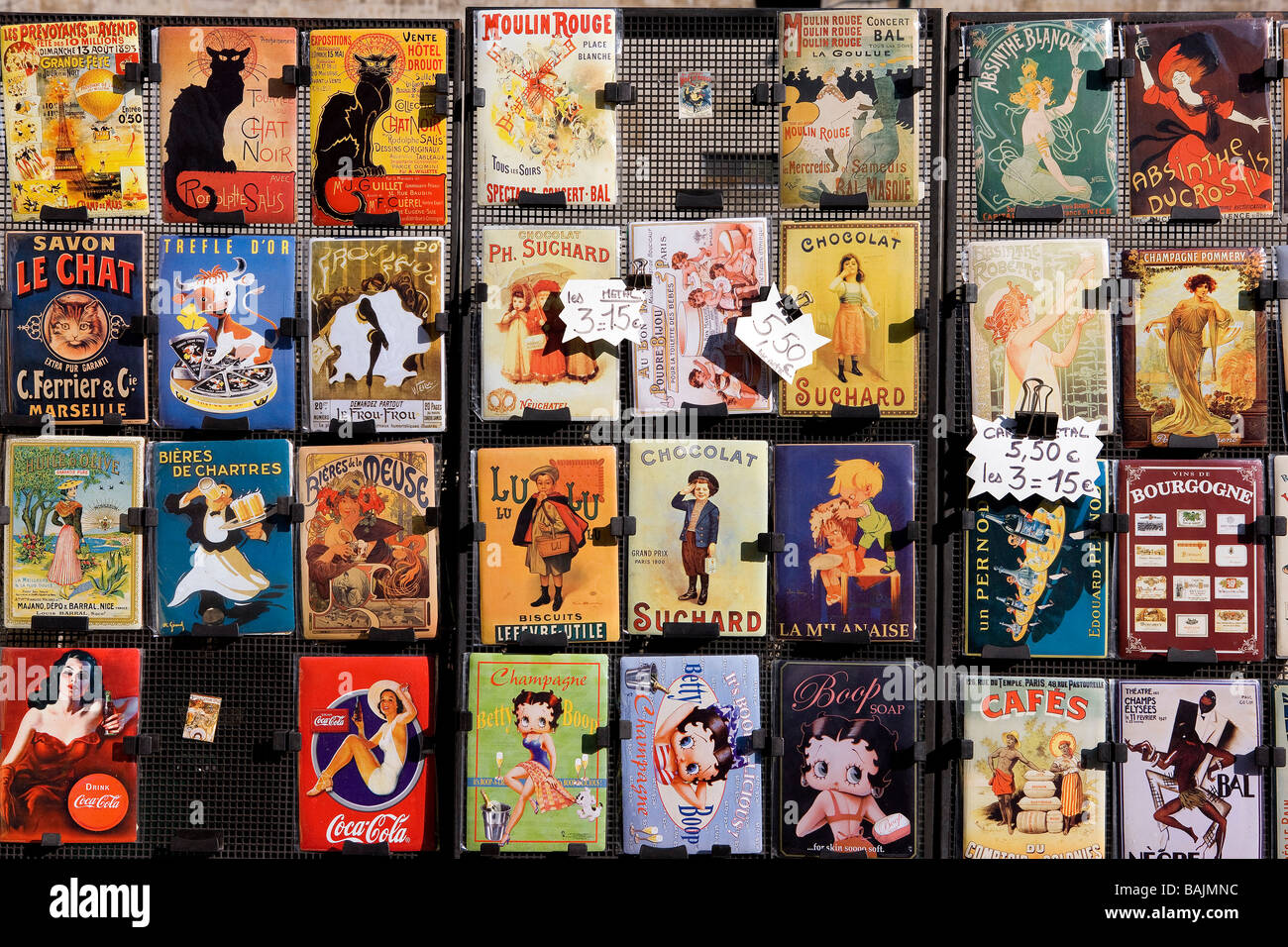 France, Paris, old postcards Stock Photo - Alamy