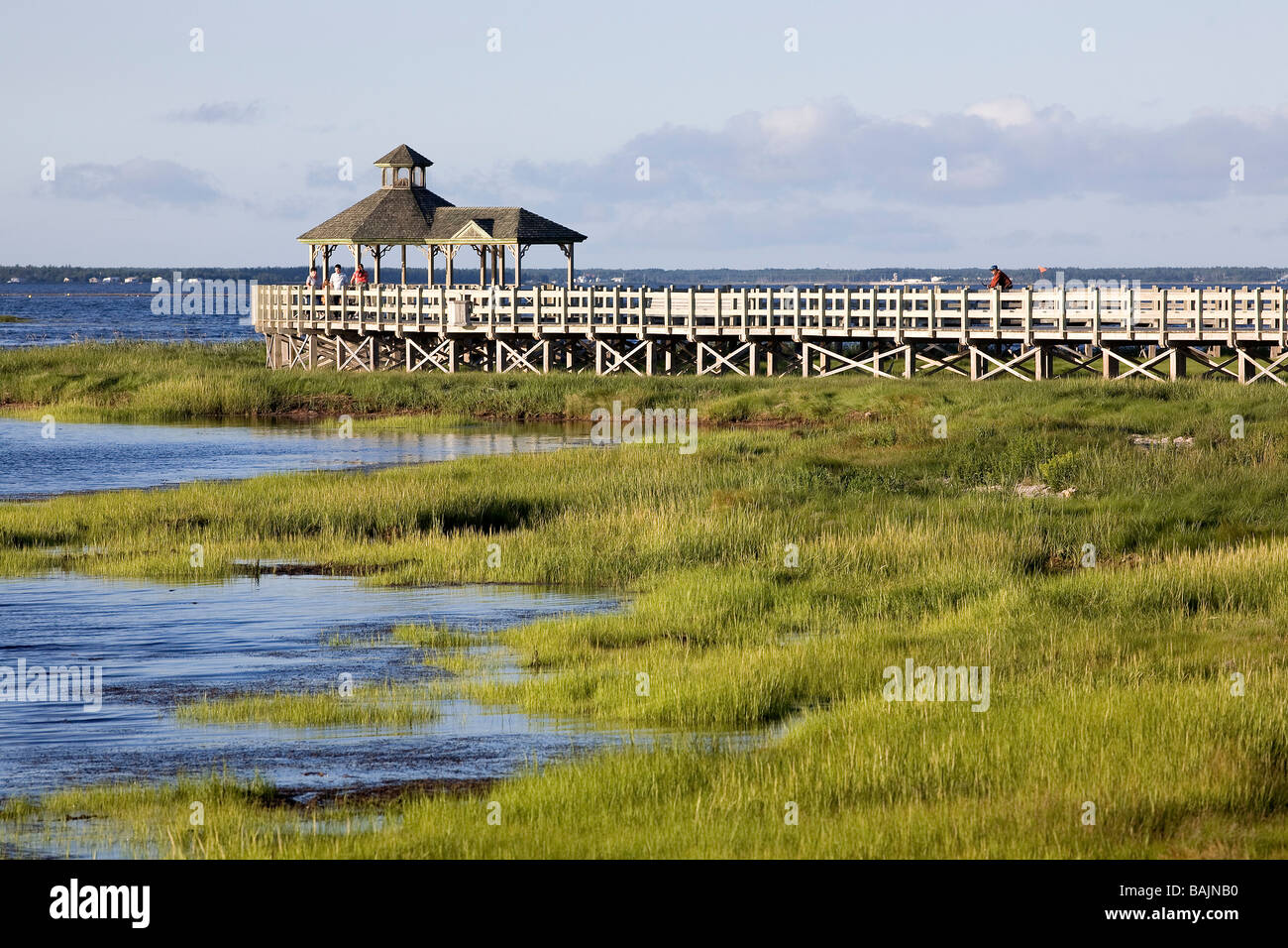 Canada, New Brunswick, the Acadian coast, Shippagan, the wodden ...