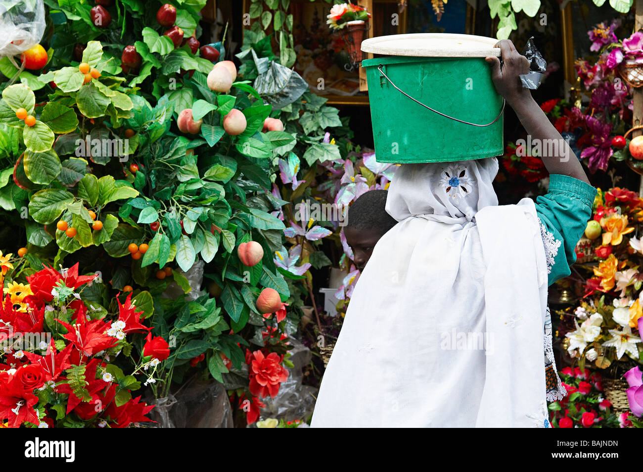 Senegal, Dakar Street market around Sandaga market Stock Photo - Alamy