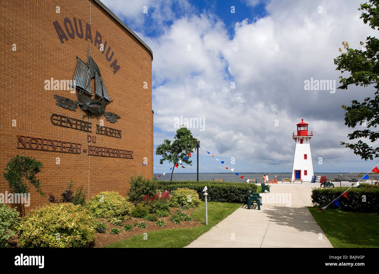 Canada, New Brunswick, the Acadian coast, Shippagan, the aquarium and ...