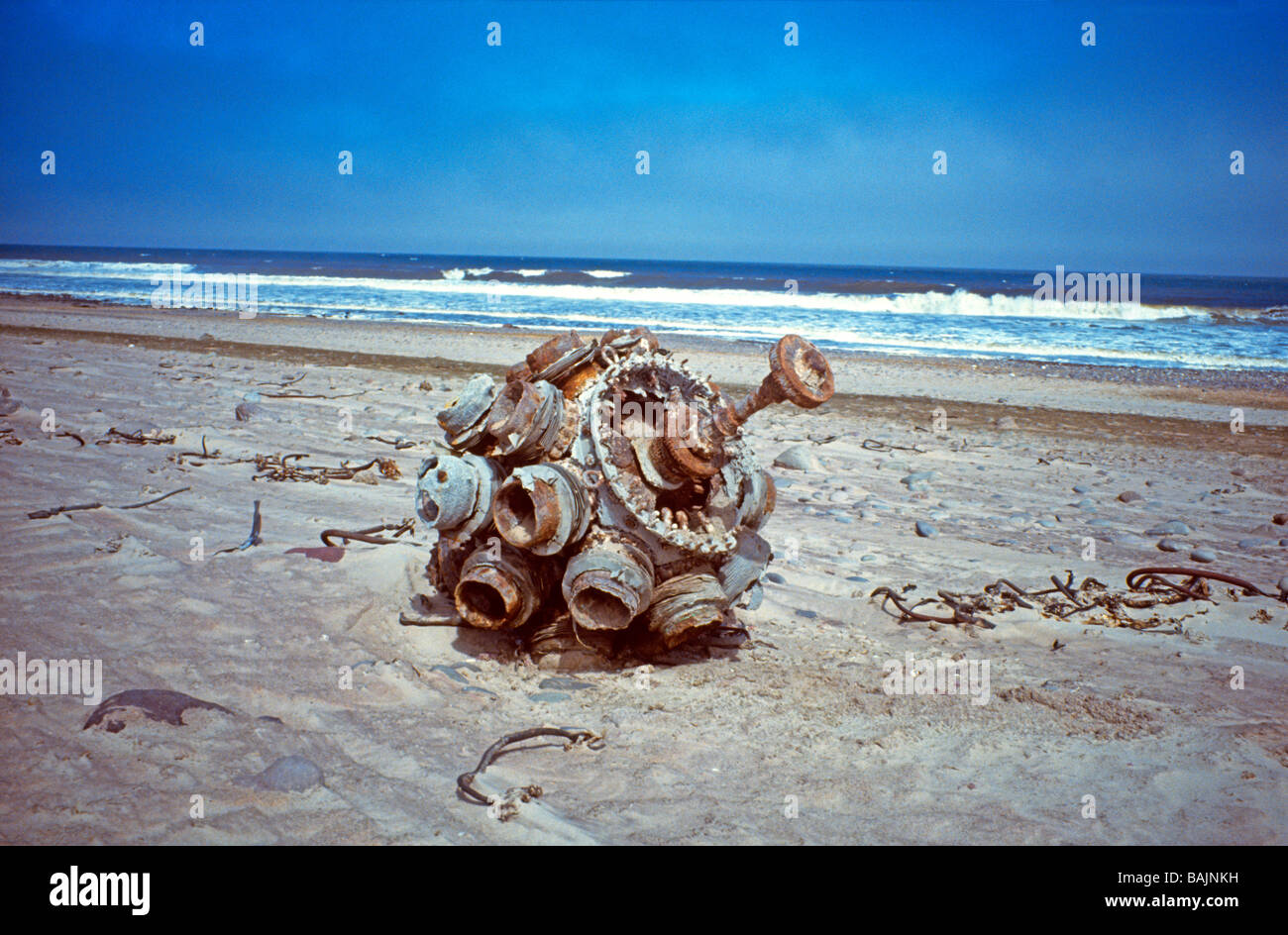 Wreck of the Ventura bomber involved in the disatrous Dunedin Star ...