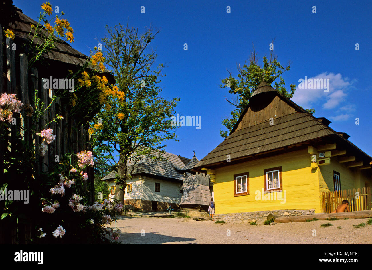 Slovakia, High Tatras, Zdiar, traditionnal village Stock Photo - Alamy
