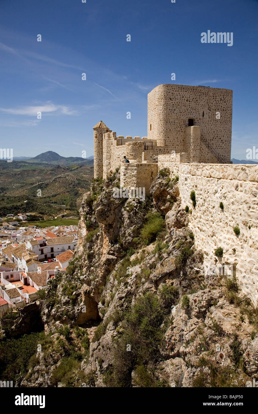 Arab Castle of Olvera White Villages in Sierra de Cádiz Andalusia Spain ...