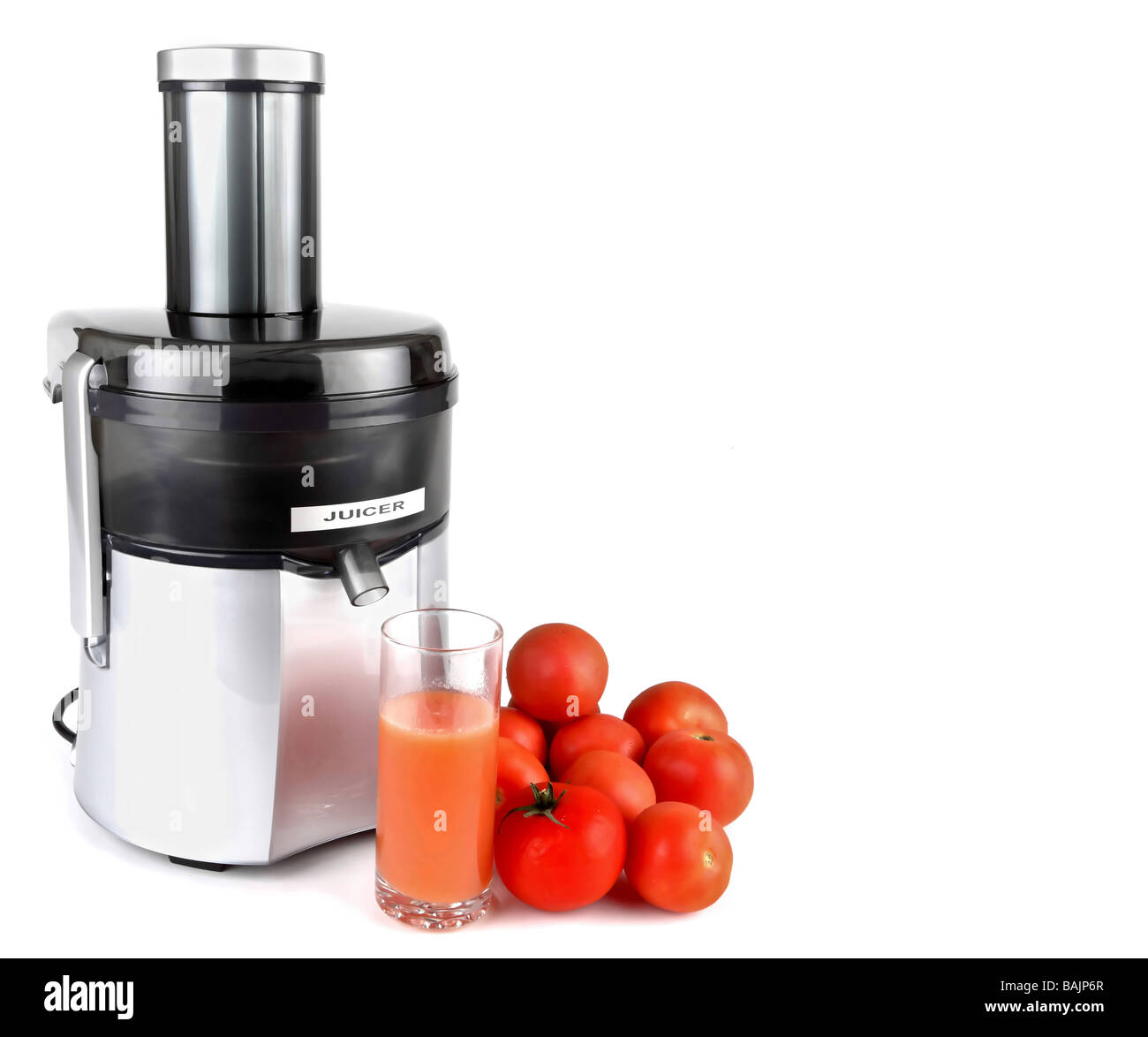 Using a juicer to extract juice from vegetables and fruit as a source ...