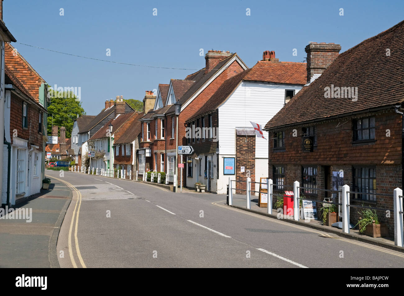 Mount Street in Battle, East Sussex, England Stock Photo - Alamy