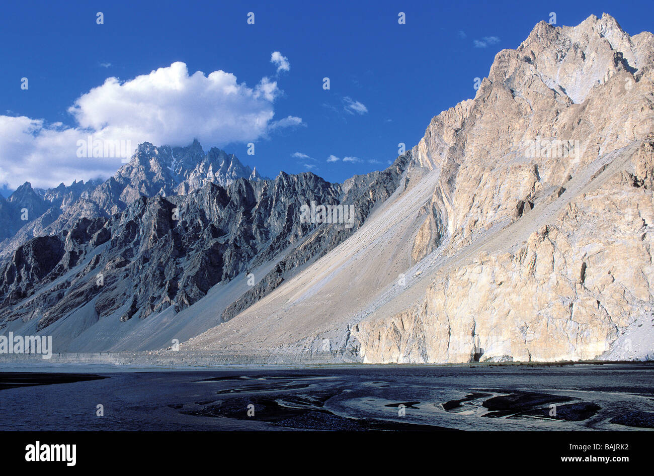 Pakistan, Disputed Territory, Northern area, Hunza valley Stock Photo ...