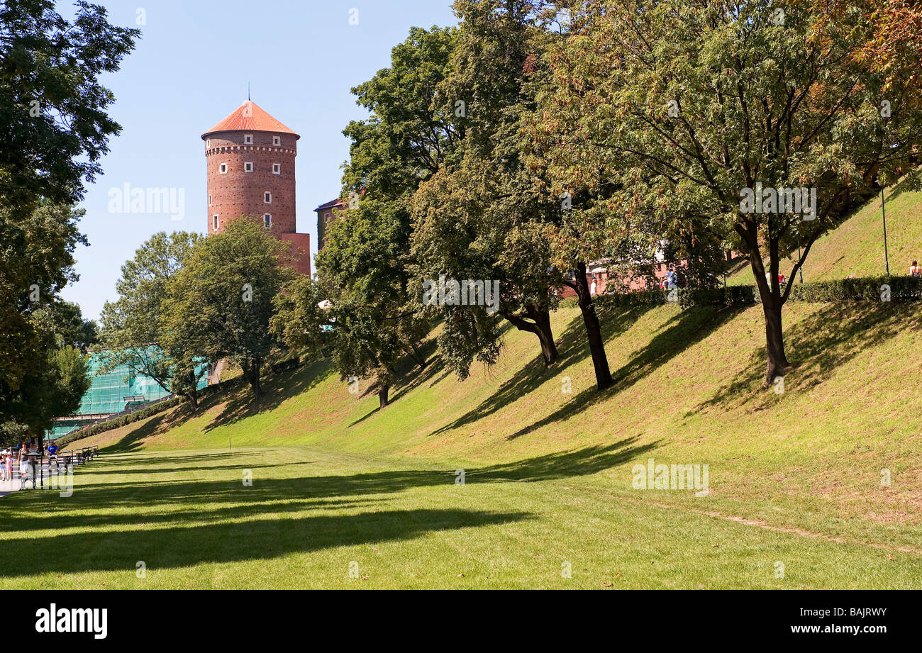 Poland, Lesser Poland region, Krakow, Planty Stock Photo - Alamy