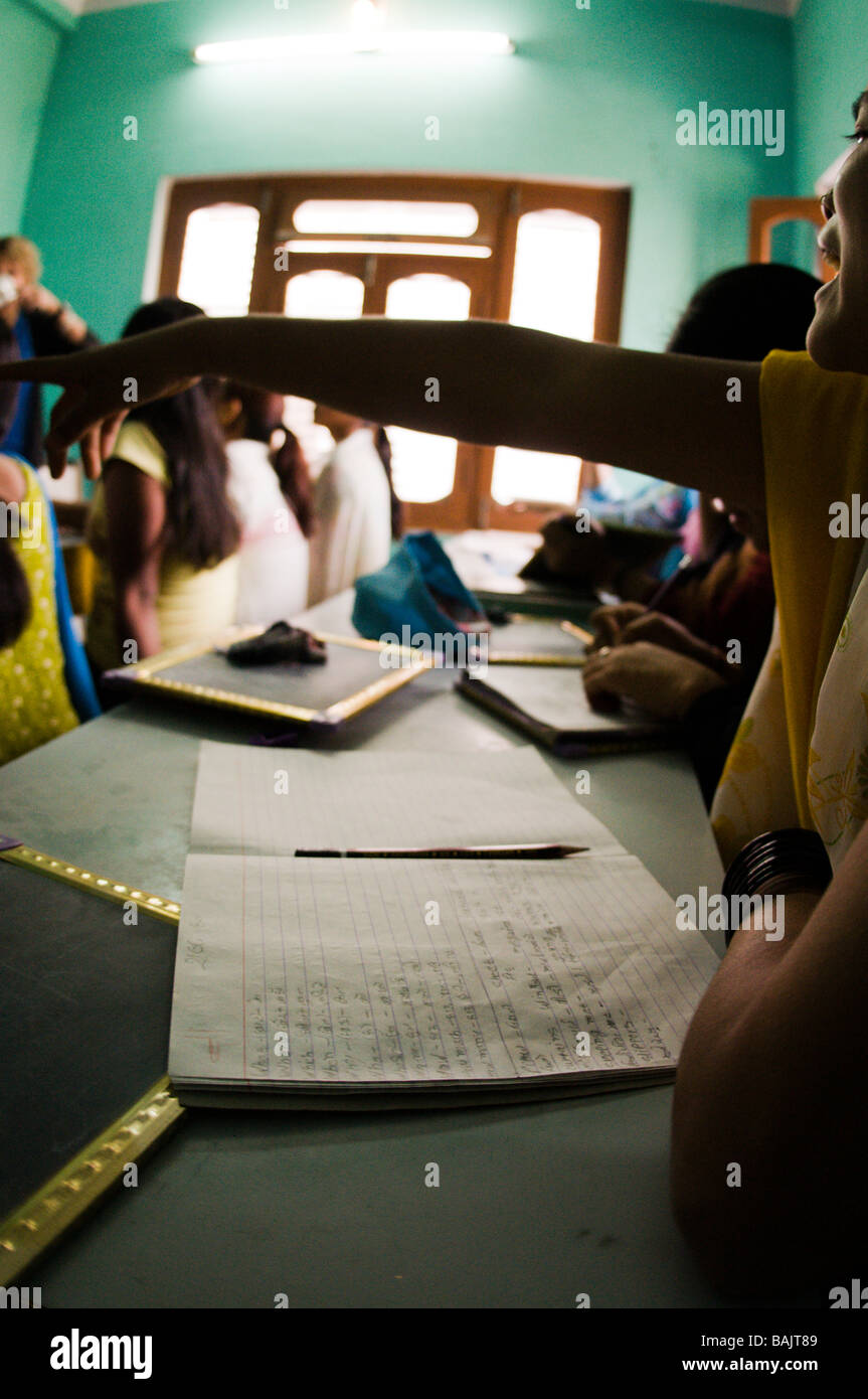nepali children in the classroom Stock Photo - Alamy