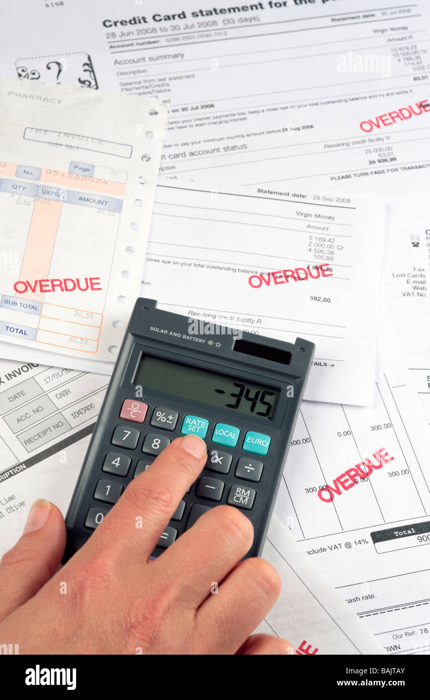 Invoices receipts hi-res stock photography and images - Alamy