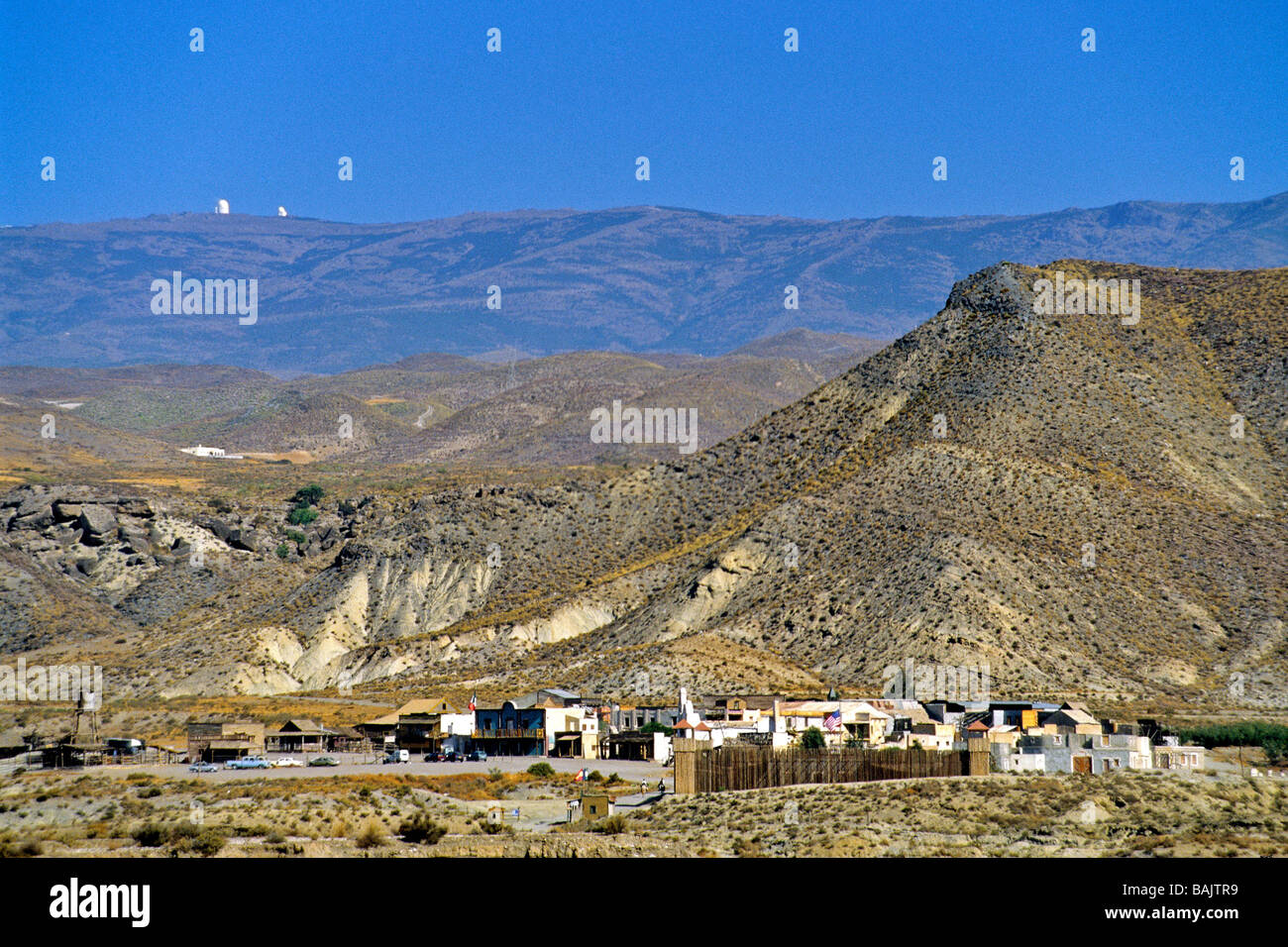 Spain, Andalucia, Tabernas Desert, on the sets of western films by ...