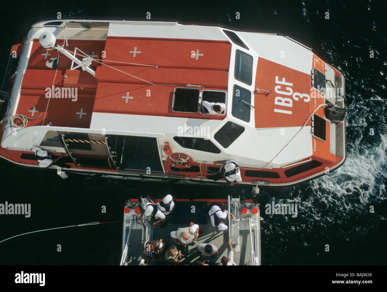 Boarding tender hi-res stock photography and images - Alamy