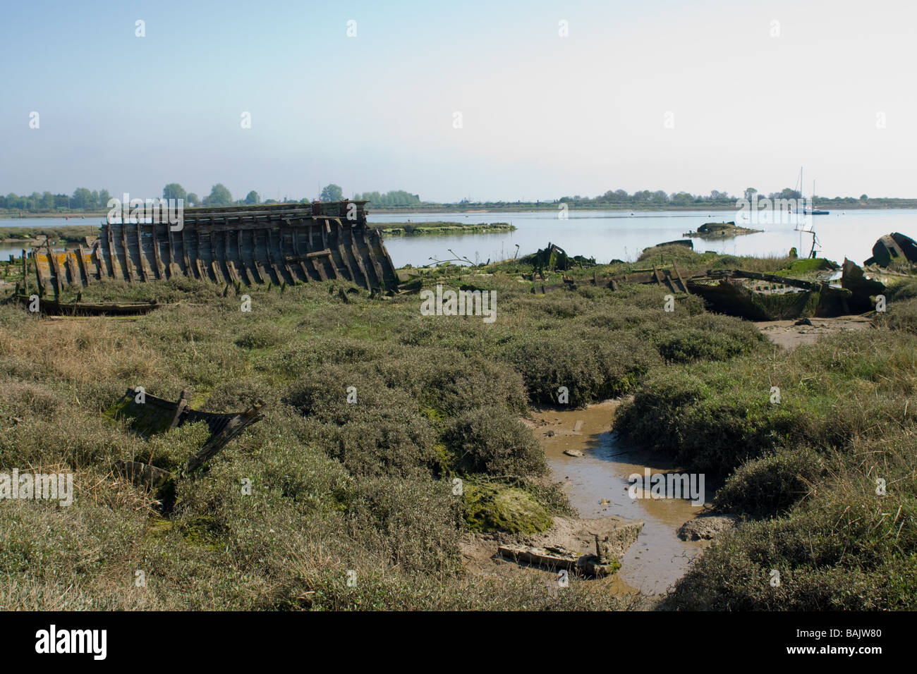 Thames estuary shipwreck hi-res stock photography and images - Alamy