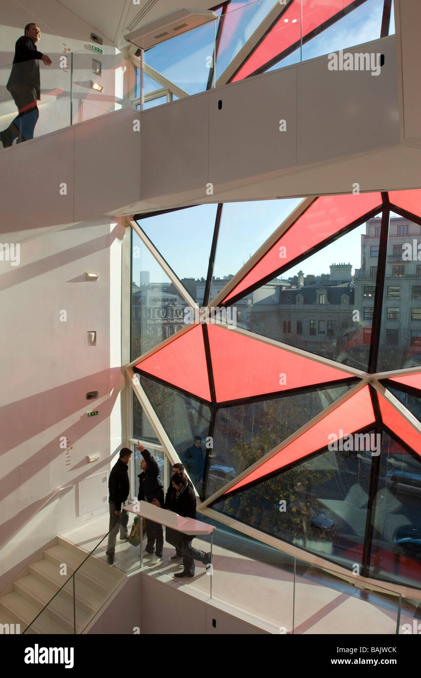 CITROEN FLAGSHIP STORE PARIS, MANUELLE GAUTRAND, PARIS, FRANCE Stock ...