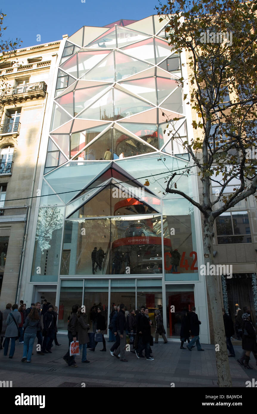 CITROEN FLAGSHIP STORE PARIS, MANUELLE GAUTRAND, PARIS, FRANCE Stock ...