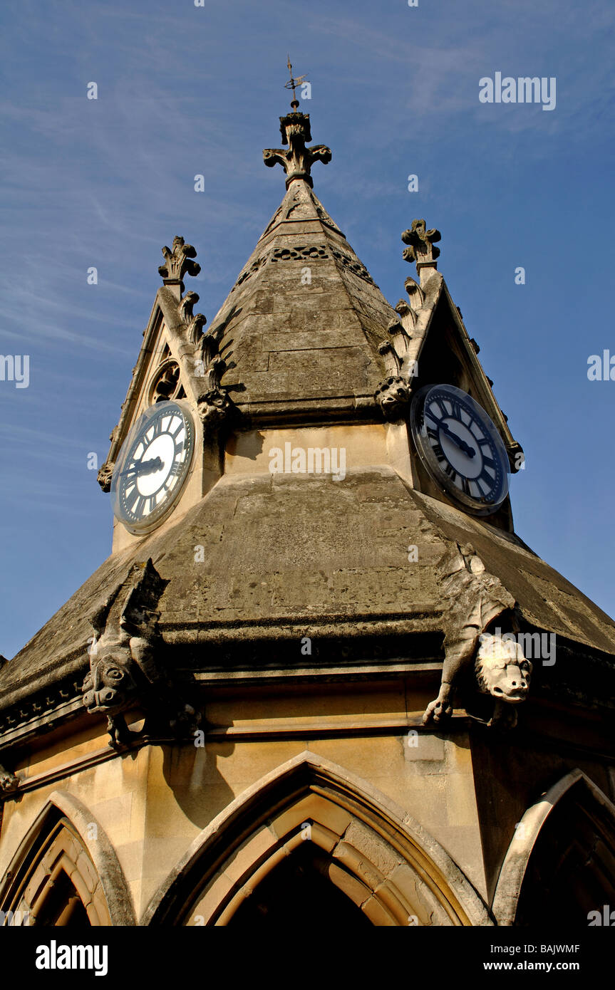 Brinton`s Clock Tower and Drinking Fountain, Kidderminster ...