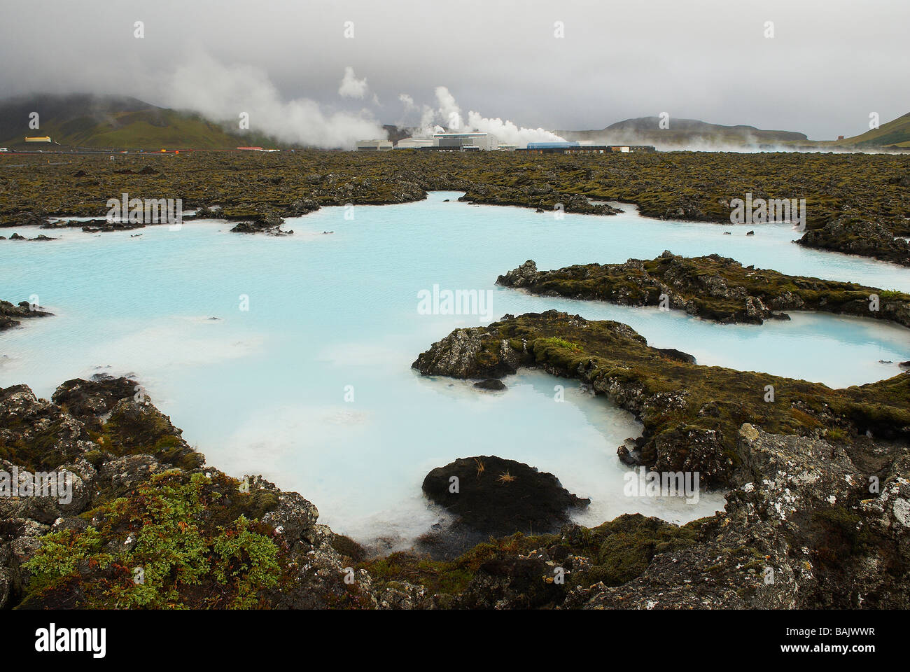 Blue lagoon geothermal swimming hi-res stock photography and images - Alamy